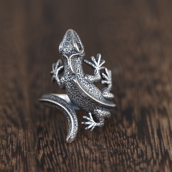 Accessories | Vintage Lizard Ring With Adjustable Opening | Poshmark